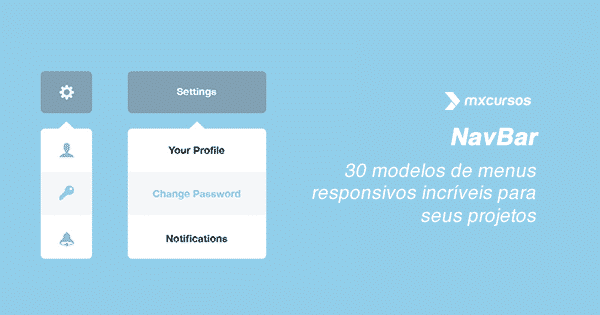 30 modelos de menus responsivos grátis para seus projetos - (2025)